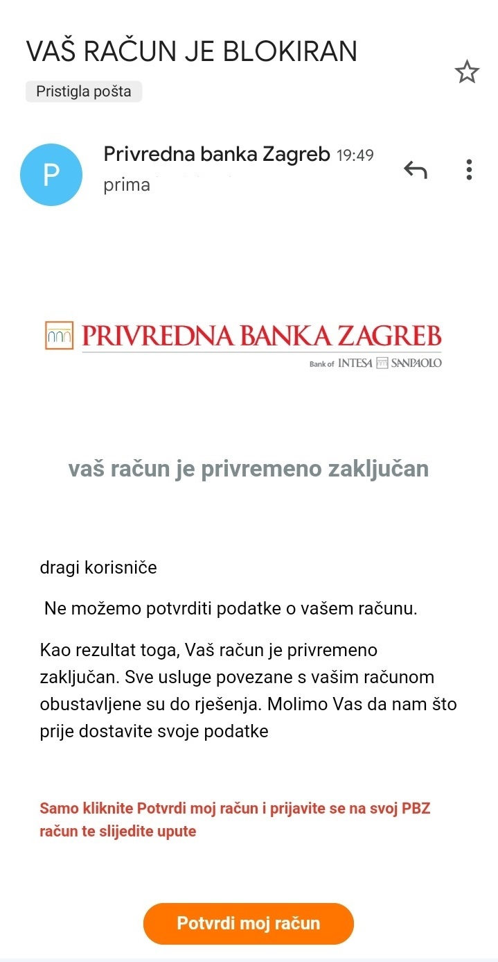 Sve je više pokušaja prijevare putem interneta, evo nekih koji su se pojavili u posljednje ...