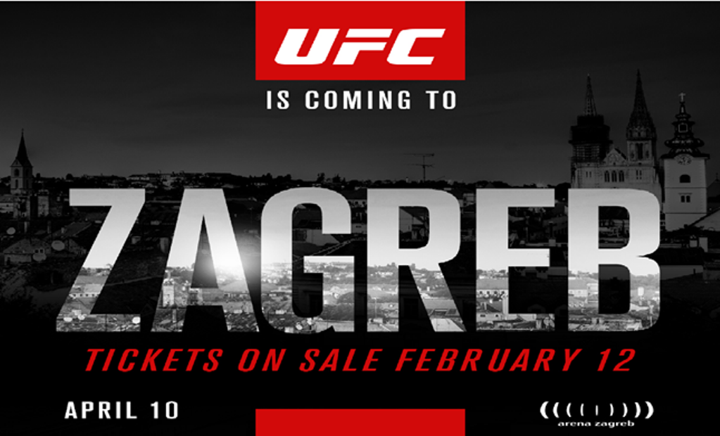 MMA promocija potvrdila - Zagreb dobiva UFC Fight Night!