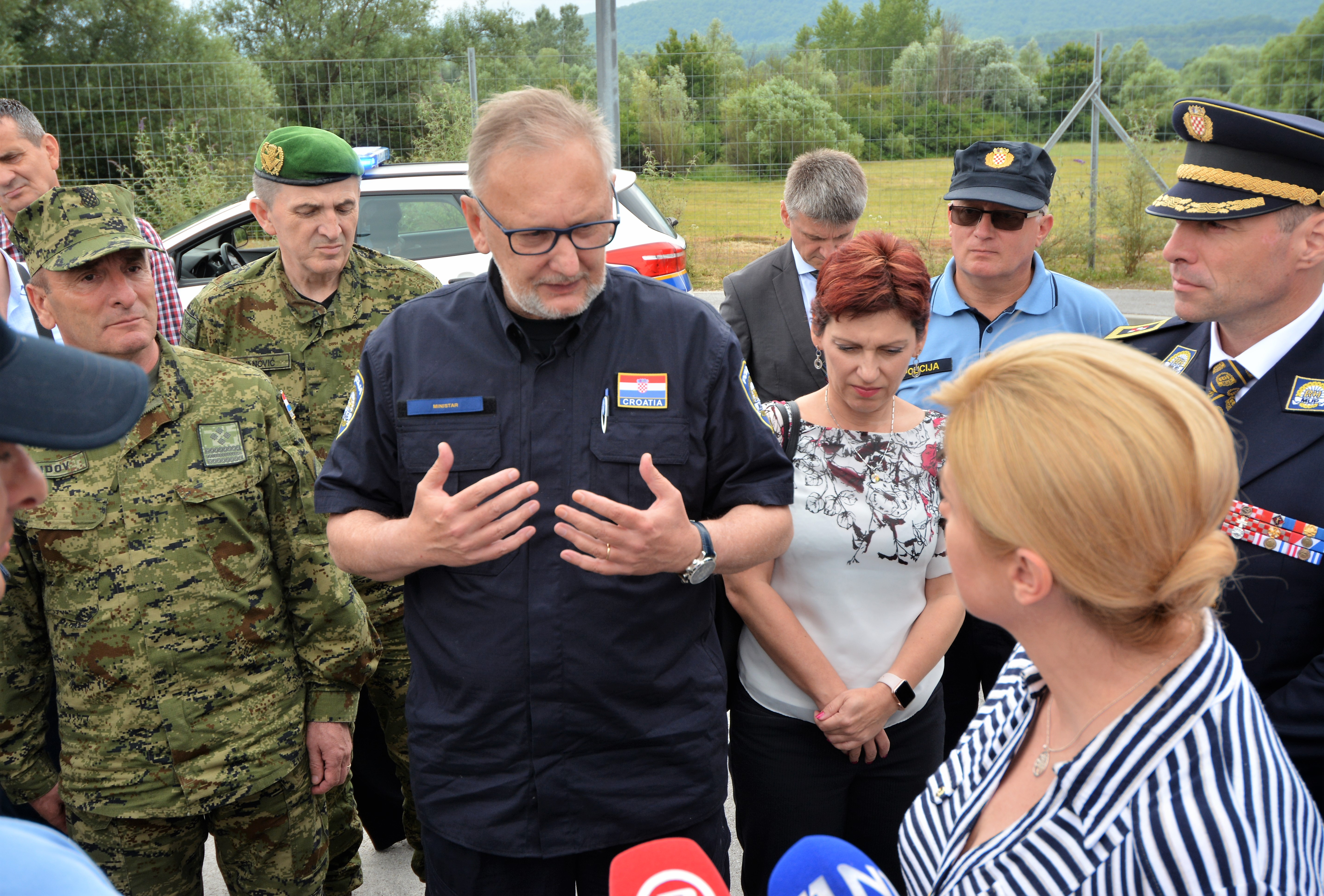 Grabar-Kitarović poručila iz Rakovice: EU mora shvatiti da se Unija brani na hrvatskoj granici