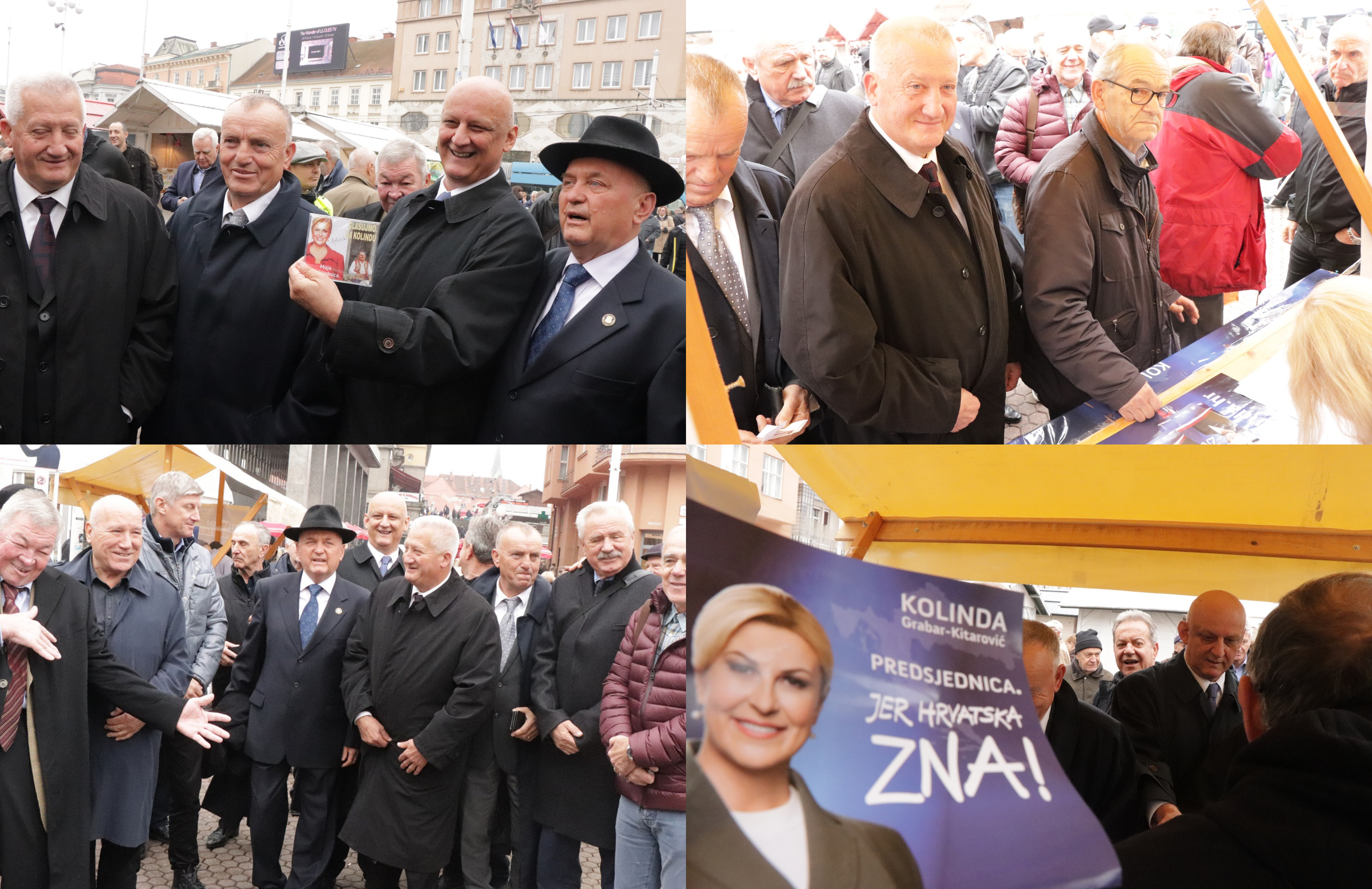 FOTOGALERIJA Hrvatski generali za hrvatsku predsjednicu!