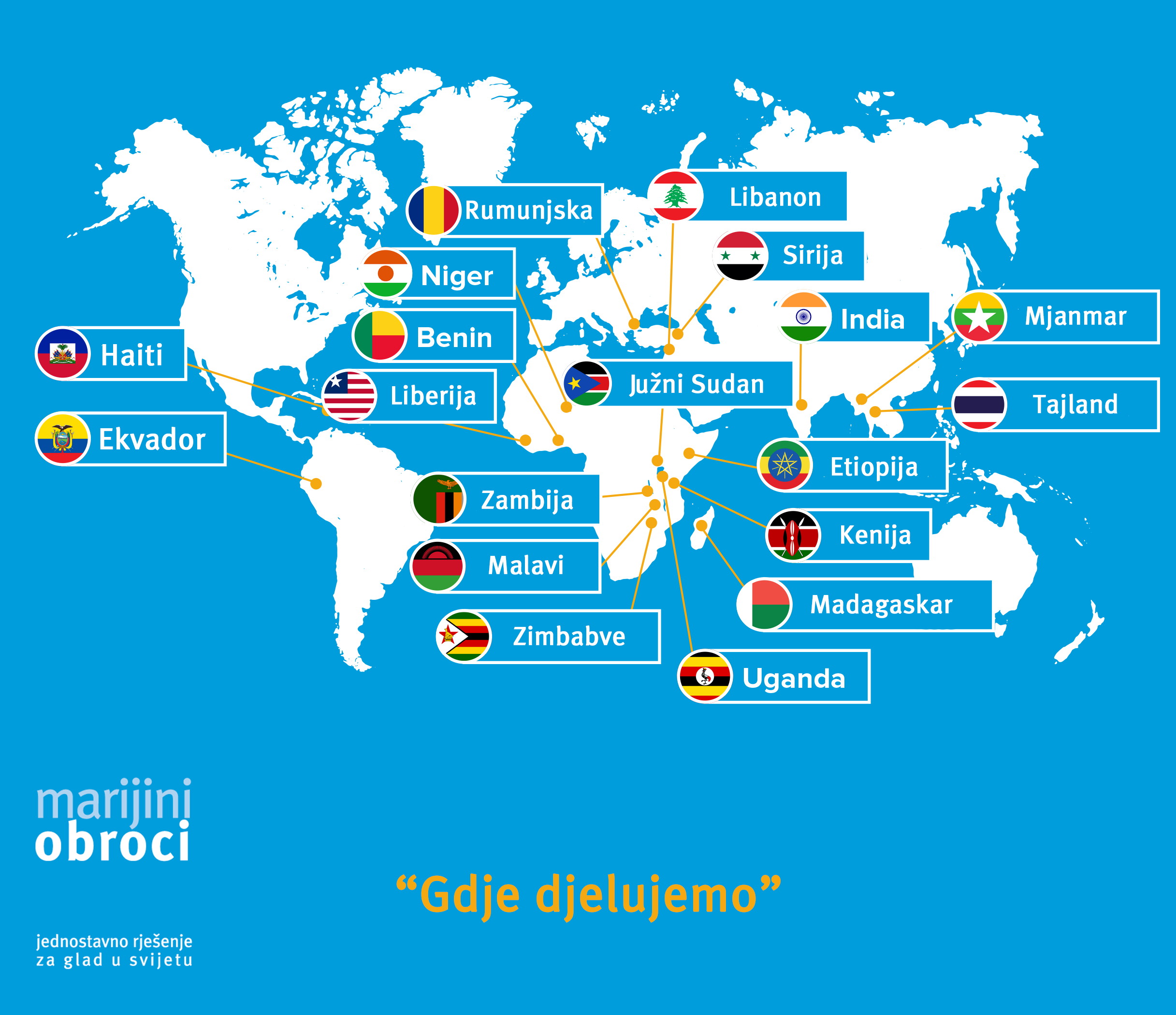 Marijini obroci pokrenuli su kampanju ‘Gdje djelujemo’