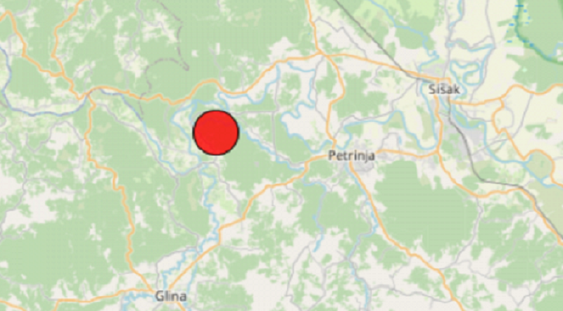 NEMIRNA NOĆ Novi potres magnitude 3,2 po Richteru na petrinjskom području