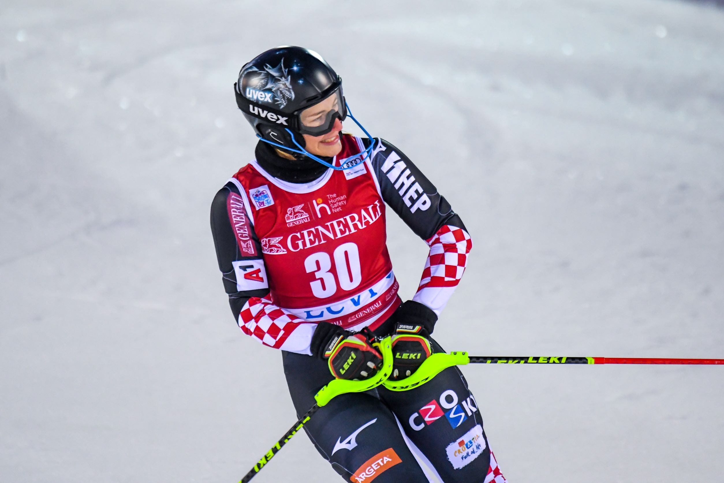 Leona Popović sjajna u drugoj vožnji slaloma: Ostvarila najbolji ...
