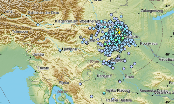 Potres magnitude 3,5 zabilježen u Sloveniji, osjetio se i u Hrvatskoj