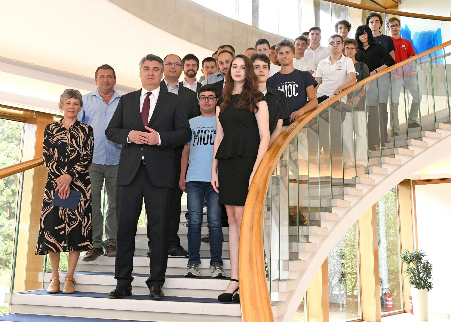 Milanović primio nagrađene učenike MIOC-a; najavljeno i prvo europsko ...