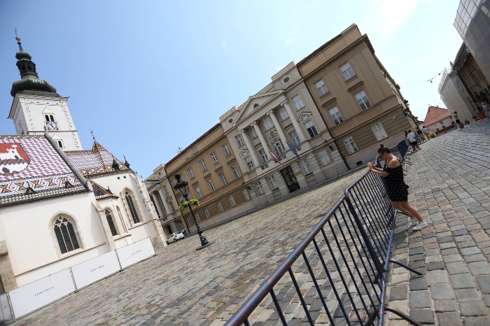 GONG i civilna društva apelirali Vladi: Otvorite Markov trg za građane!