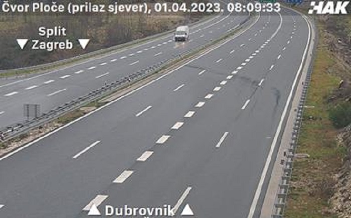 Zbog prometne nesreće na A1 vozi se uz ograničenje brzine
