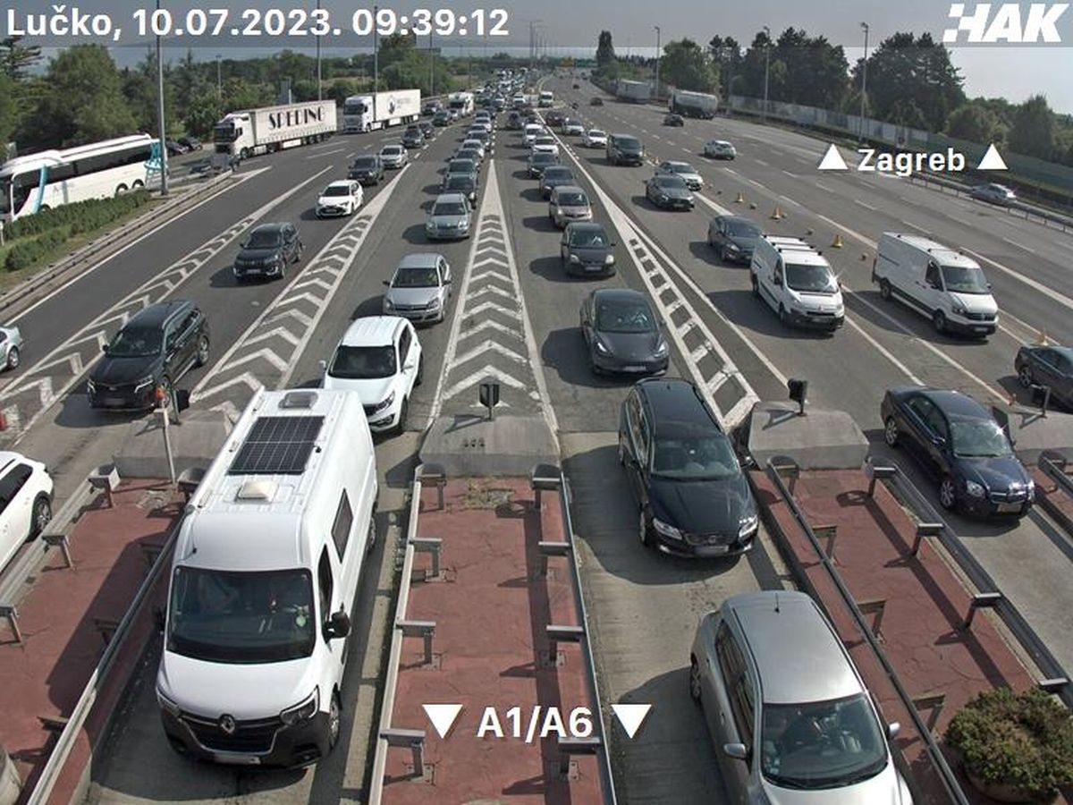 Prometni kolap na hrvatskim prometnicama! Sudari na A4 i A7 ...